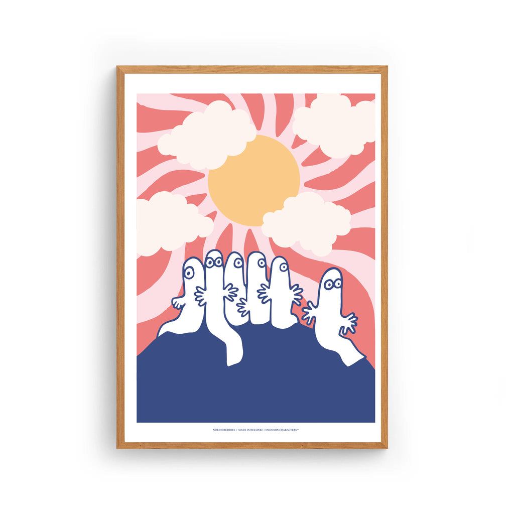 Hattifatteners Poster | Official Moomin Product – Nordicbuddies