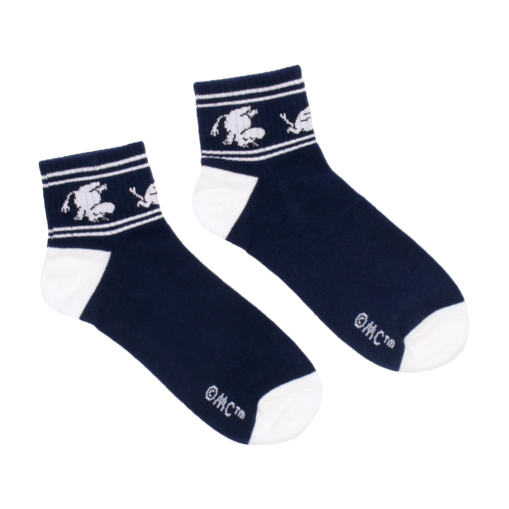 Moomintroll Running Men's Retro Ankle Socks | Official Moomin Product ...