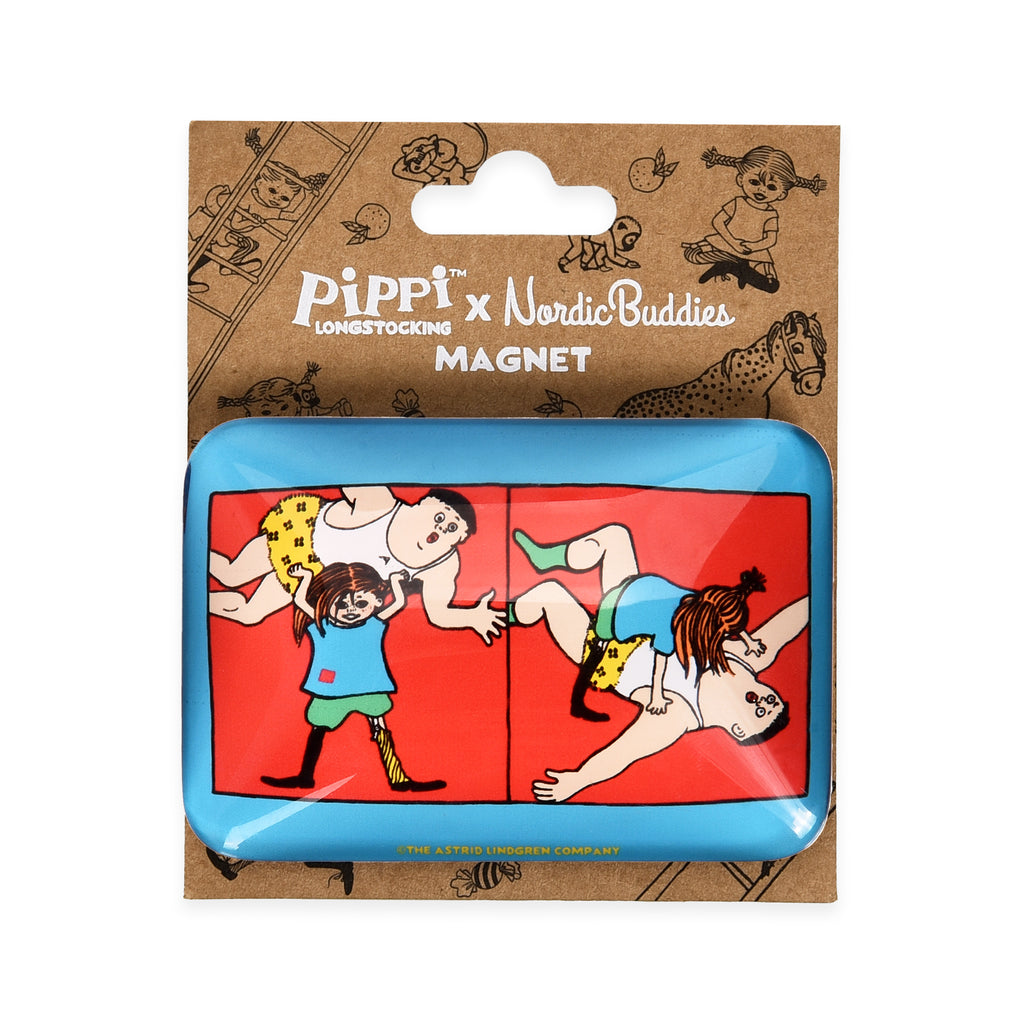 Pippi Glass Magnet | Official Pippi Longstocking Product – Nordicbuddies