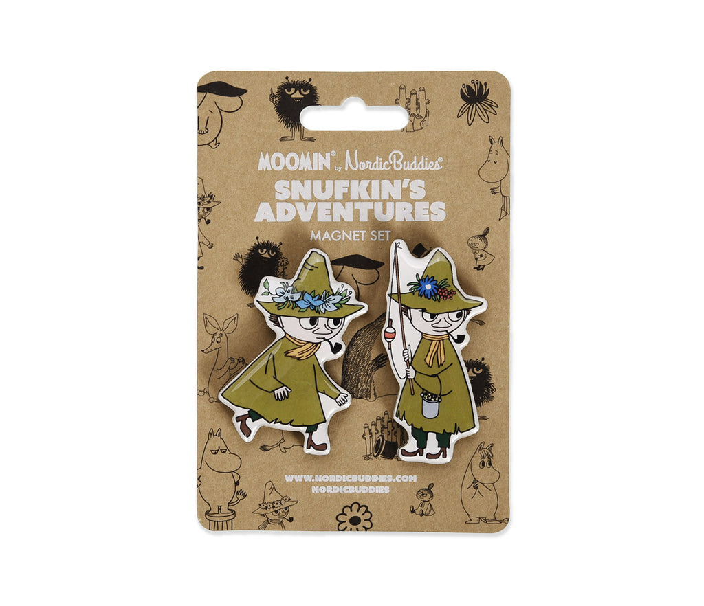 Snufkin Character Magnets | Official Moomin Product – Nordicbuddies