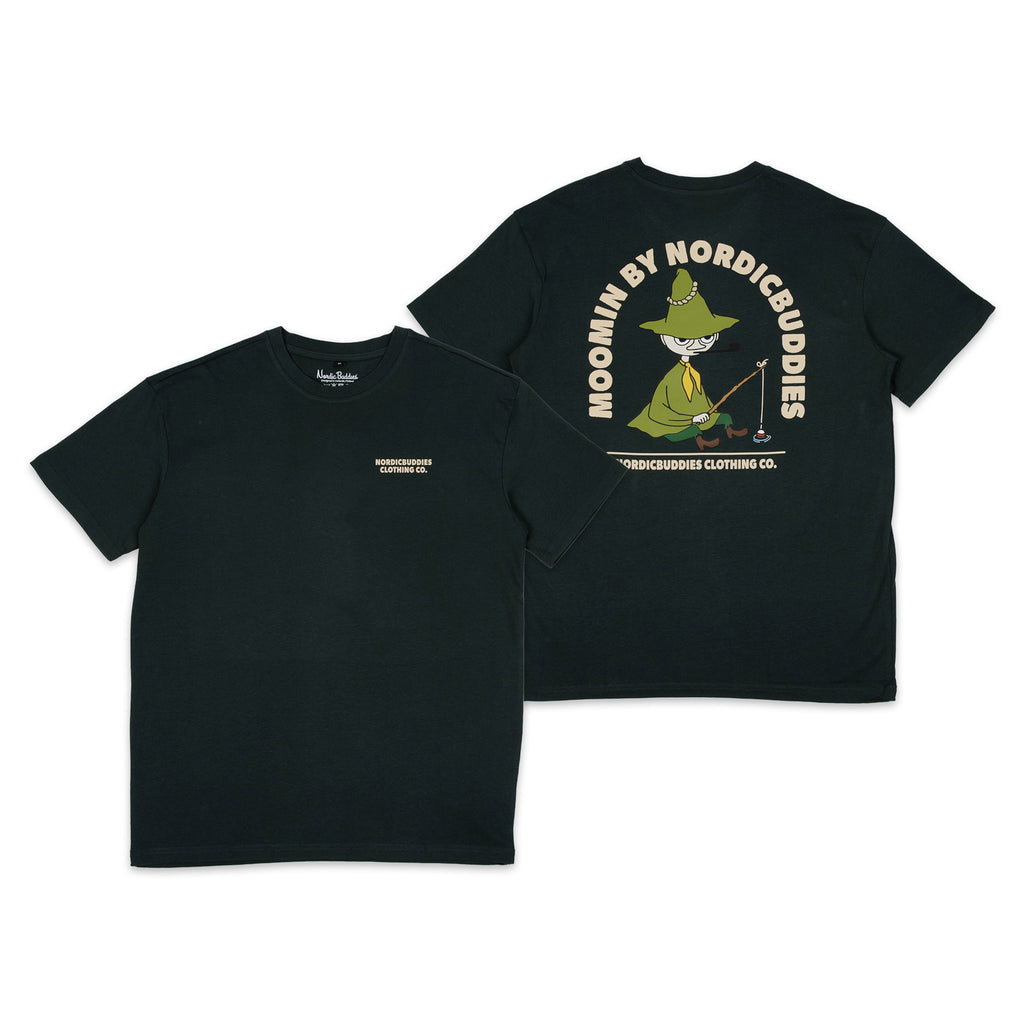 Snufkin Fishing T-Shirt Unisex | Official Moomin Product – Nordicbuddies