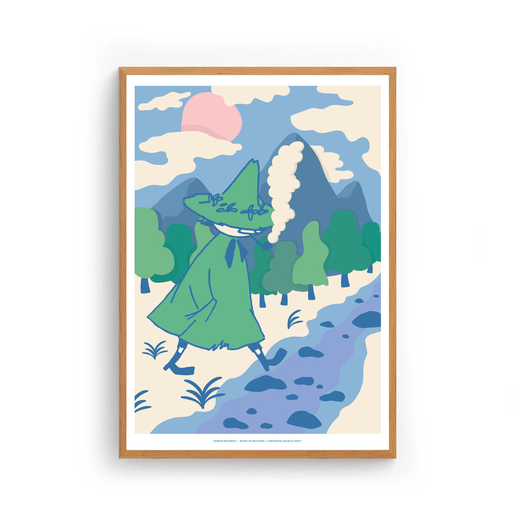 Snufkin Poster | Official Moomin Product – Nordicbuddies